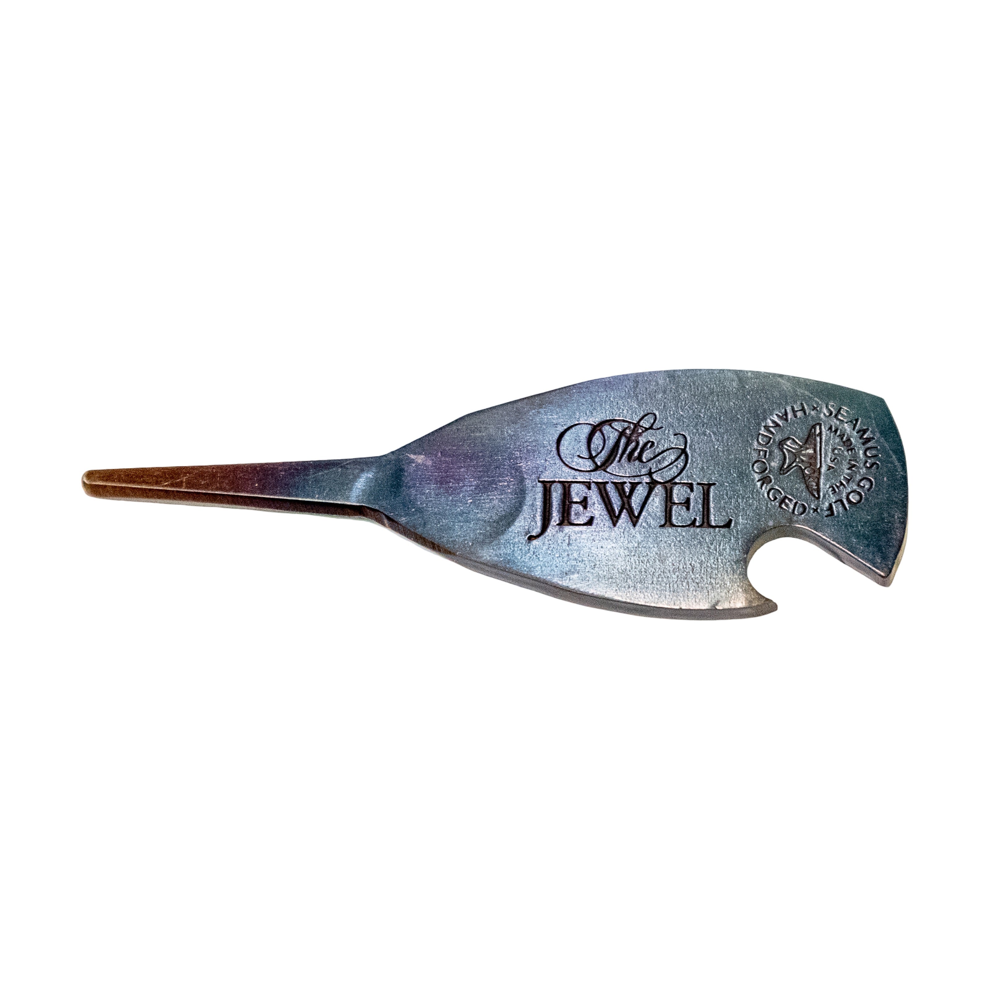 Pitch Tool Hand Forged - The Jewel and Grand Hotel Logos